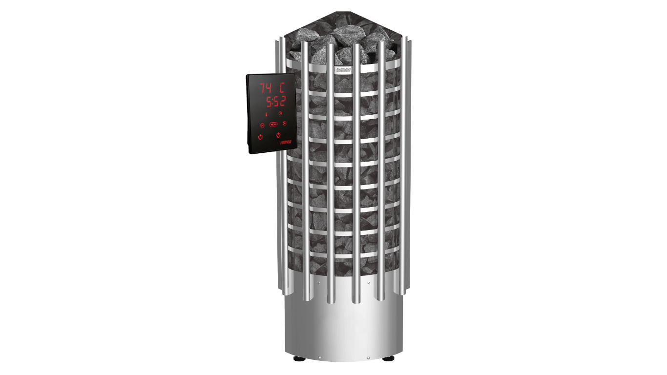 Harvia Glow Corner TRC90XE , 9 kW - Träbyggarna