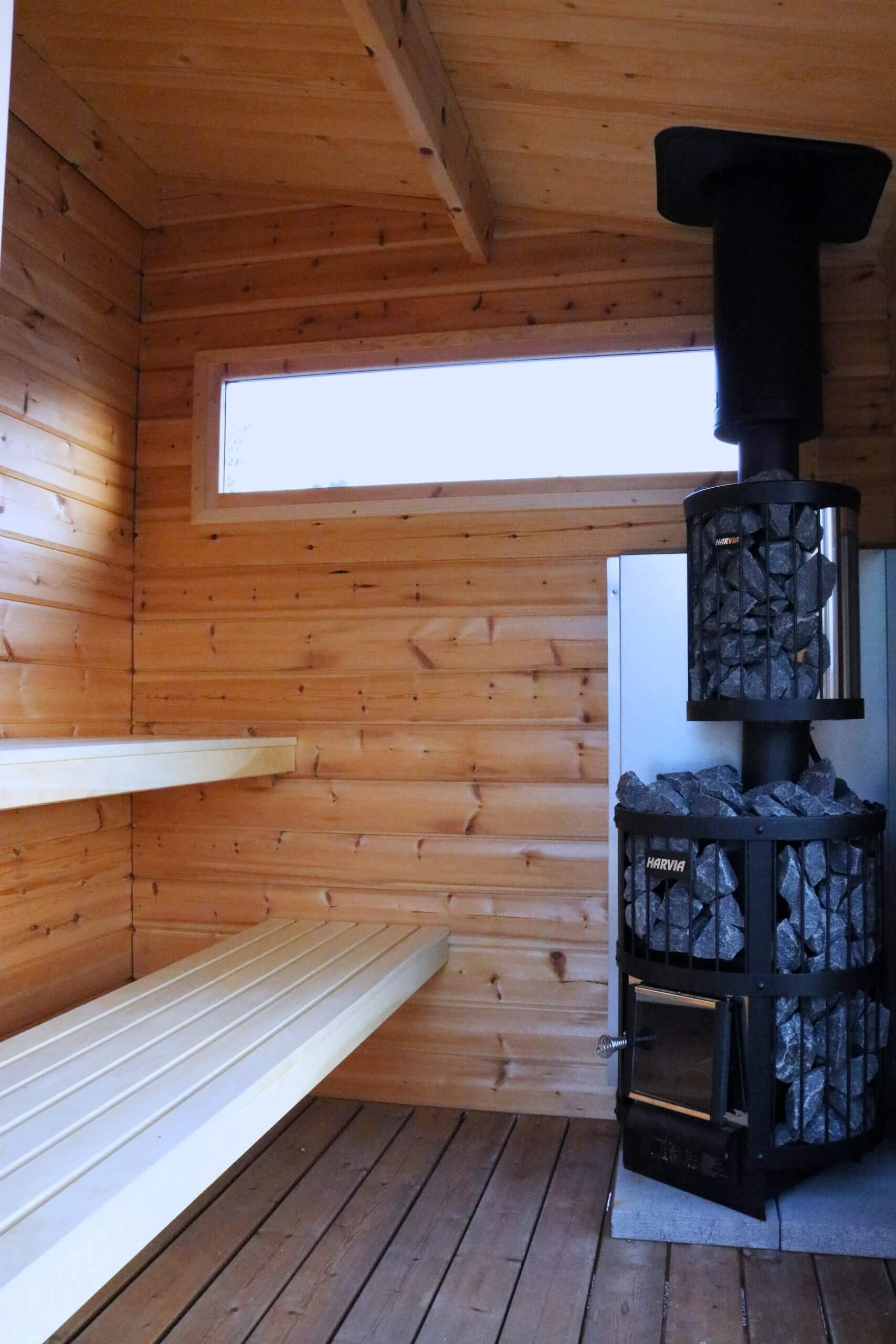 Bastustuga Funkis 12,5 m2, D2 monteringssats - Träbyggarna